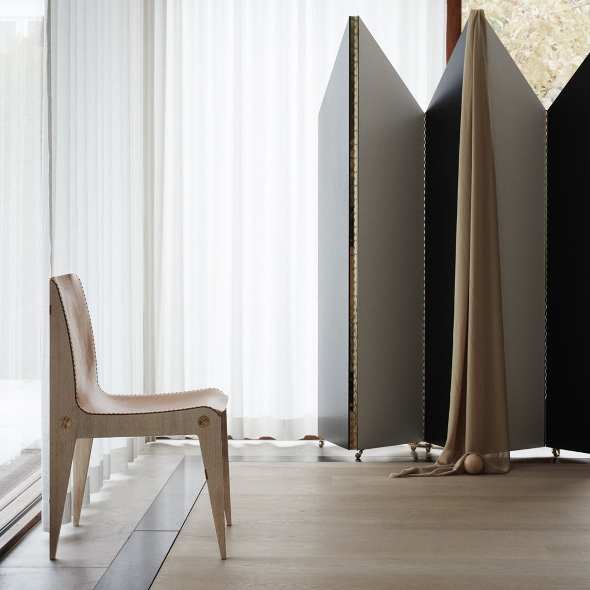 NEB Chair 01 In Vegetably Tanned Tärnsjö Leather – noearlybirds.se